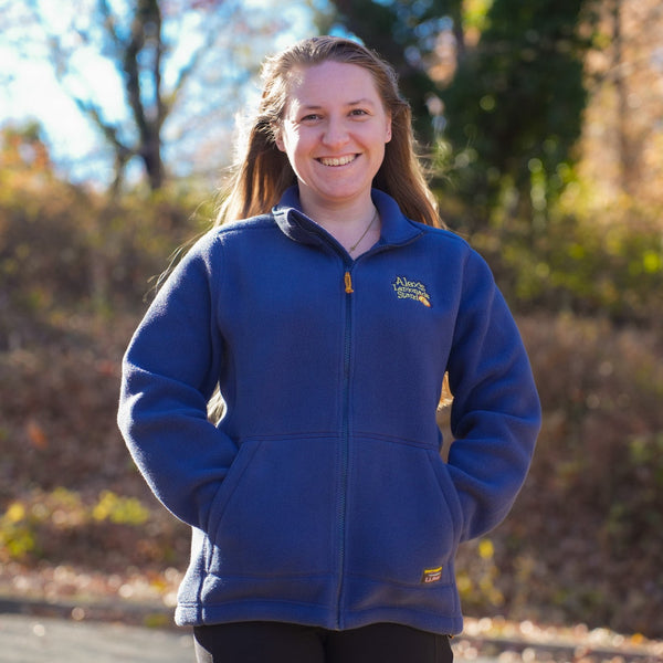 Full-Zip Fleece Jacket with Embroidered ALSF Logo – Alex's Lemonade ...